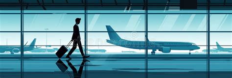 Businessman Suitcase Walking Stock Illustrations 1735 Businessman