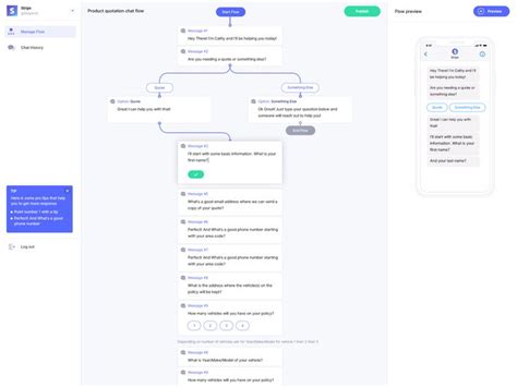 Chatbot Flow Design Flow Design Chatbot Web Design Tips