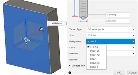 Solved Iso Metric Profile Coarse Or Fine Autodesk Community