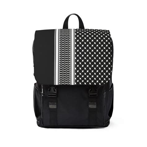 Inverted Palestinian Keffiyeh Backpack Symbolic And Stylish Carry Your