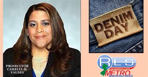 Passaic Prosecutor Recognizes National Denim Day In Honor Of Sexual