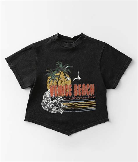 Girls Modish Rebel Eagle Venice Beach T Shirt Girls T Shirts In