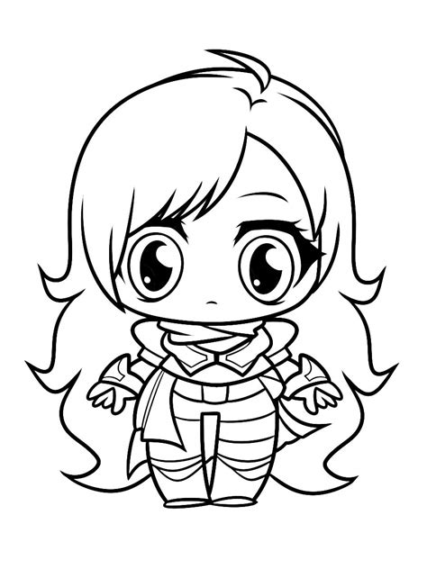 Rwby 16 Coloring Page