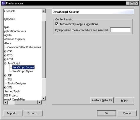 myeclipse javascript editor for eclipse