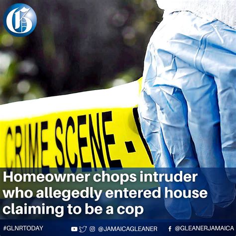 Jamaica Gleaner On Twitter An Armed Man Purporting To Be A Policeman