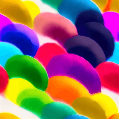 Colourful Halo Pattern Graphic · Creative Fabrica