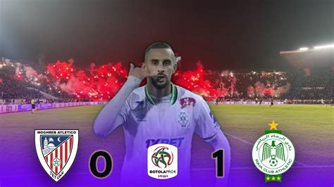 ملخص مباراة الرجاء و المغرب التطواني Raja Vs Mat Youtube