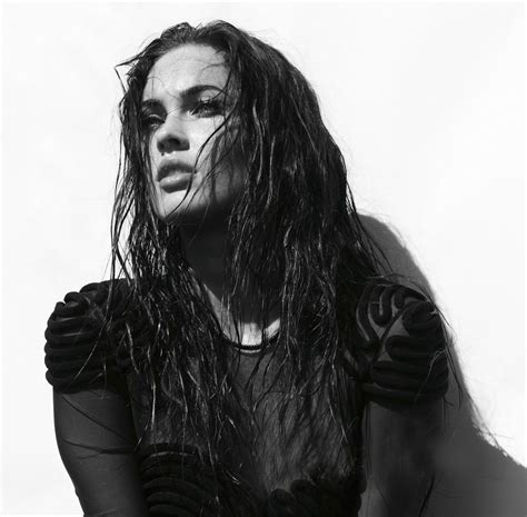 1100x1080 Megan Fox Actress Bw 1100x1080 Resolution Wallpaper Hd