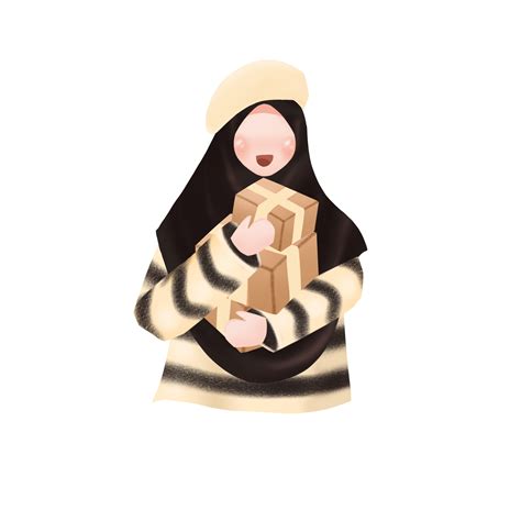 Hijab Woman Illustration 23254556 Png