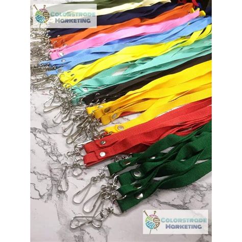 Id Lace Id String Plain 12 5pieces Per Pack Lanyard Id Lace School