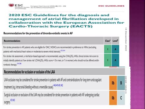 Laa Closure Vs Anticoagulationpptx
