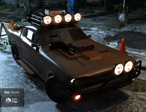 Doomsday Vehicle Daz 3d