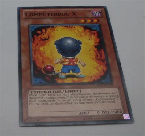 Mappa Yu Gi Oh Bug Computer X Inferi Effetto Yugioh Nuova Eur 4