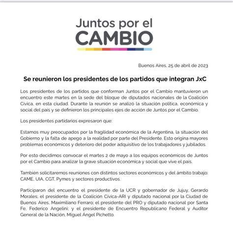 Con El Sello De Juntos Por El Cambio La Ucr La Coalición Cívica El