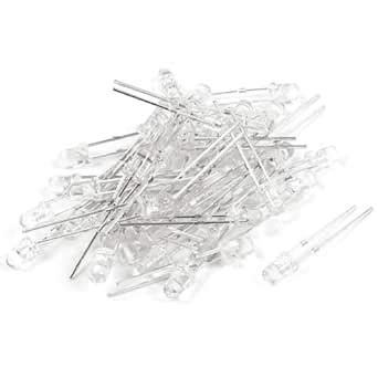 Unique India Mm Nm IR Infrared LED Emitter Transmitter LED Diode Lights Clear DC V MA