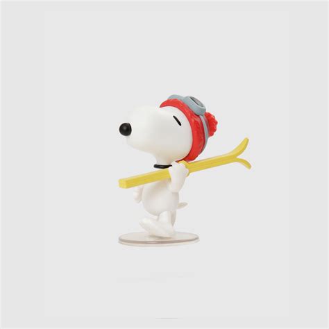 Medicom Toy Udf Peanuts Series 12 Skier Snoopy Fast Times