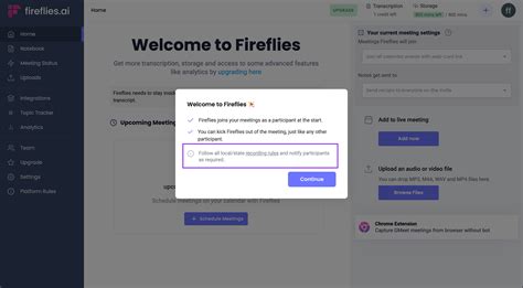 Ensuring Meeting Compliance With Fireflies Ai Notetaker