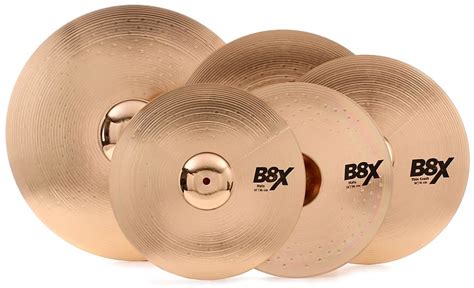 Sabian B8x Performance Cymbal Set 141620 Inch With Free Reverb