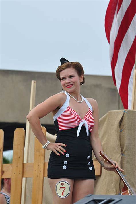 Photos Bathing Beauties Rock Vintage Swimwear On Galveston Island