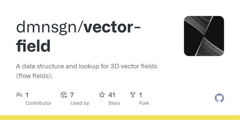 GitHub Dmnsgn Vector Field A Data Structure And Lookup For D Vector Fields Flow Fields