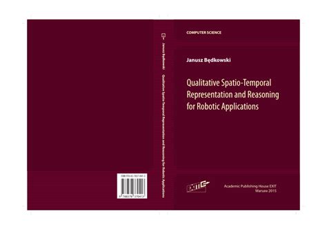 Pdf Qualitative Spatio Temporal Representation And Reasoning For