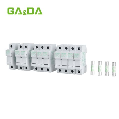 Gdpv 32L DC 1000V 32A Solar PV Fuse Holder And Fuse Link Has Passed CE Certificate DC Fuse And