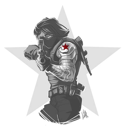 Bucky Barns On Deviantart Marvel