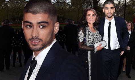 Zayn Malik Reveals Buzzcut As He Takes Mum To Asian Awards Daily Mail