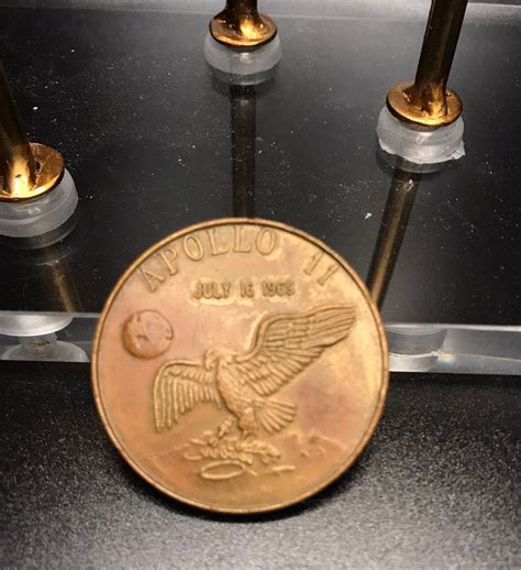 Apollo 11 Commemorative Medal Etsy