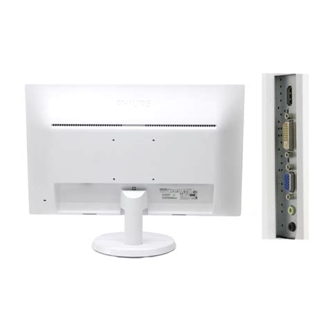 モニター PHILIPS 243V5Q 23.6インチ非光沢MVAパネル フルHD 1920x1080ドット HDMI/DVI-D/アナログ ...