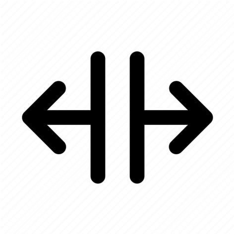 width adjustment size double arrow resize icon download on