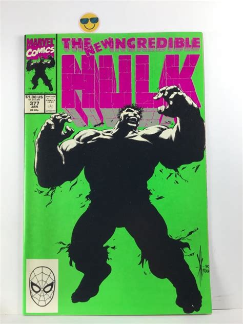 The Incredible Hulk 377 1991 NM 9 6 Key 1 St App Professor Hulk