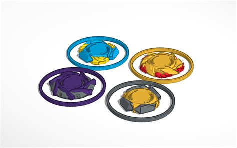 3d Design Some Beyblades Tinkercad