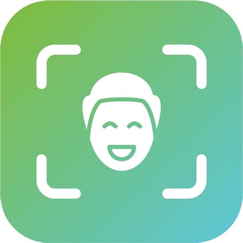 Premium Vector Vector Design Facial Recognition Icon Style