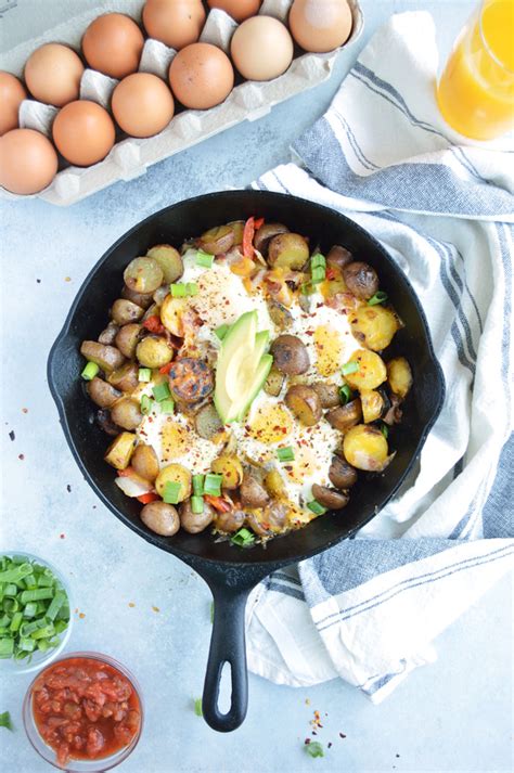 Bacon Egg And Potato Breakfast Skillet Afitcado Breakfast Recipes