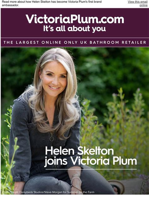 Victoriaplum We Welcome Helen Skelton To Victoria Plum Milled