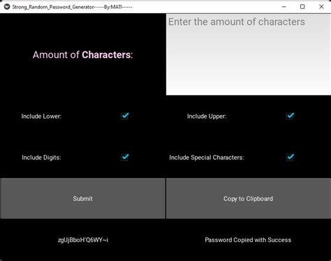 Github Mati Calizpython Password Generator Kivy Password Generator Made With Python And Kivy