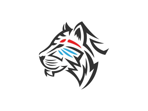 Tribal Tiger Logo Template By Heavtryq On Dribbble