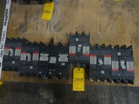 Lot Of 6 Ge Circuit Breakers Yellow Tag Auctions