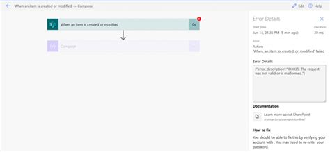 Theres A Problem That Needs To Be Fixed In Power Automate