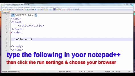 Html Basic Tutorial Part 1 Youtube