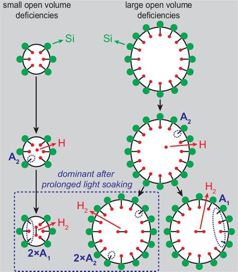 Color Online Schematic Representation Of A Nanoscopic Model Of The
