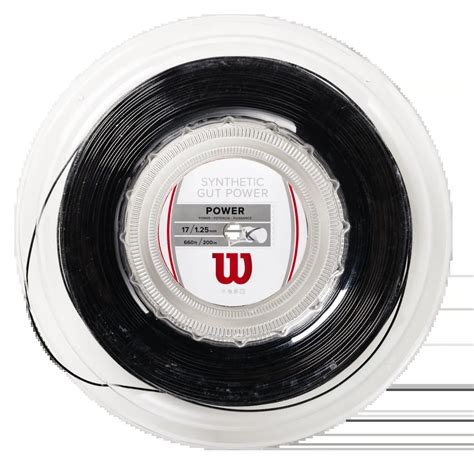 Wilson Synthetic Gut Power 17 1 25 String Reel · Racquetdepot