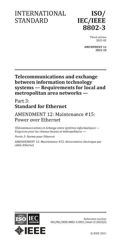 ISO IEC IEEE AMD IEC Standards VDE Publishing House