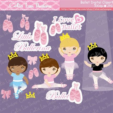 Ballet Digital Clipart Ballet Clipart Ballerina Clipart Cg71