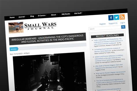 Dr Lumpy Lumbaca Advocates For A New Irregular Warfare Approach In The Indo Pacific Daniel K