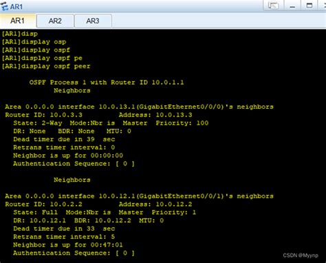 OSPF的配置 ospf配置命令 CSDN博客