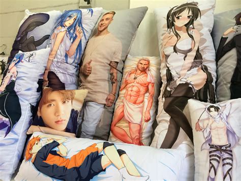 Dakimakura Customcommission Character Two Sided Printed Art Etsy