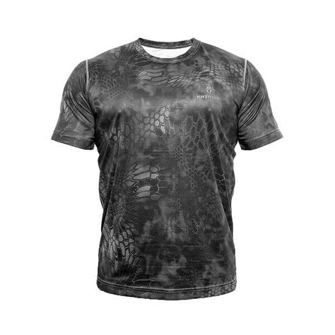Kryptek Hyperion Short Sleeve Crew Top Camofire Discount Hunting Gear Camo And Clothing