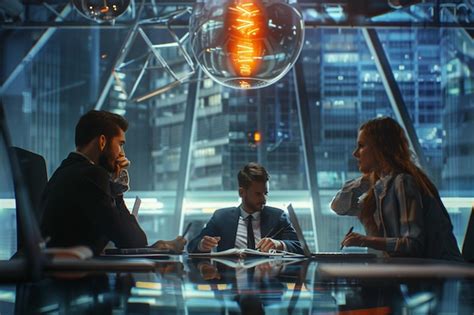 Premium Photo Group Of Professionals Brainstorming Ideas